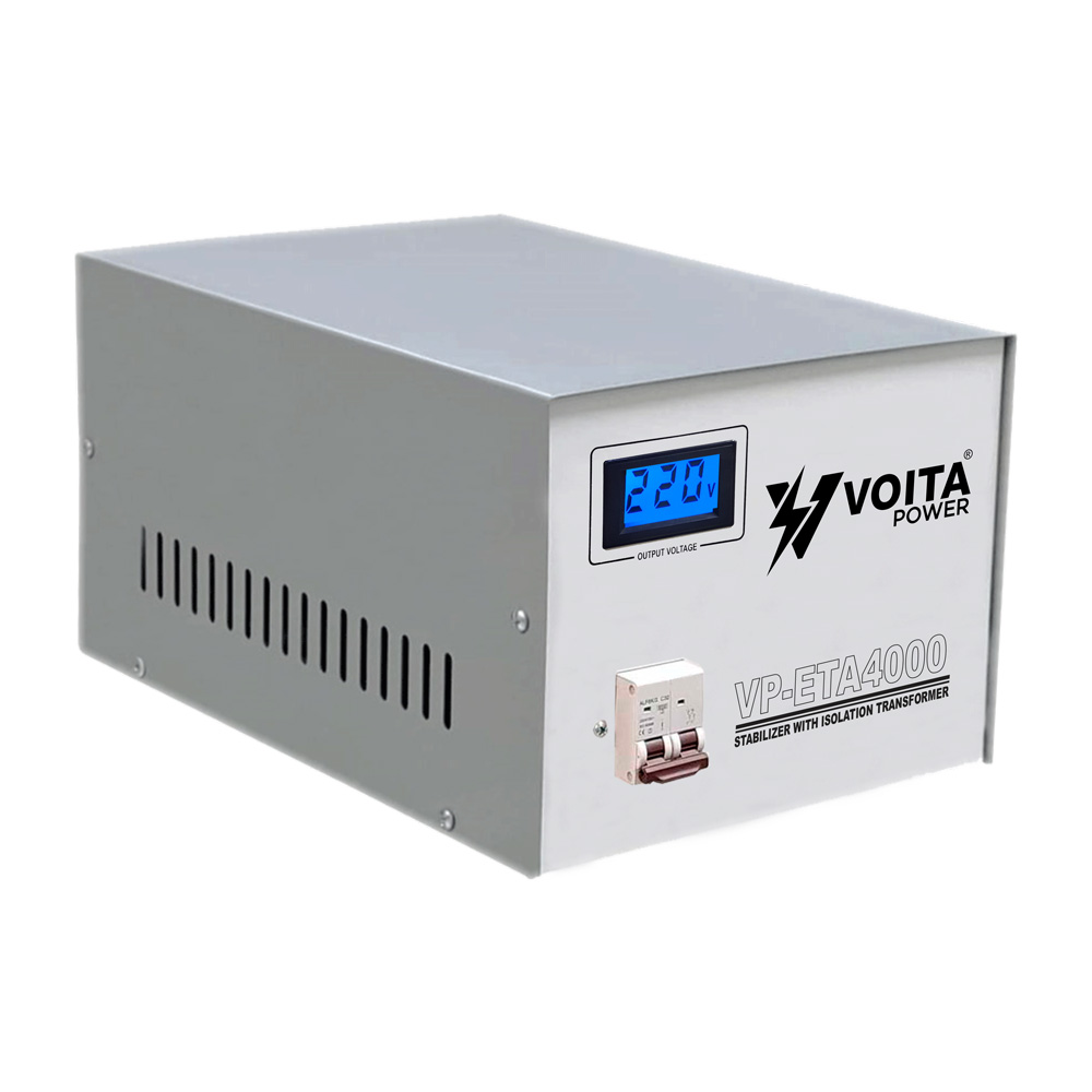 Estabilizador con Transformador de Aislamiento 4KW 220V - Voita Power